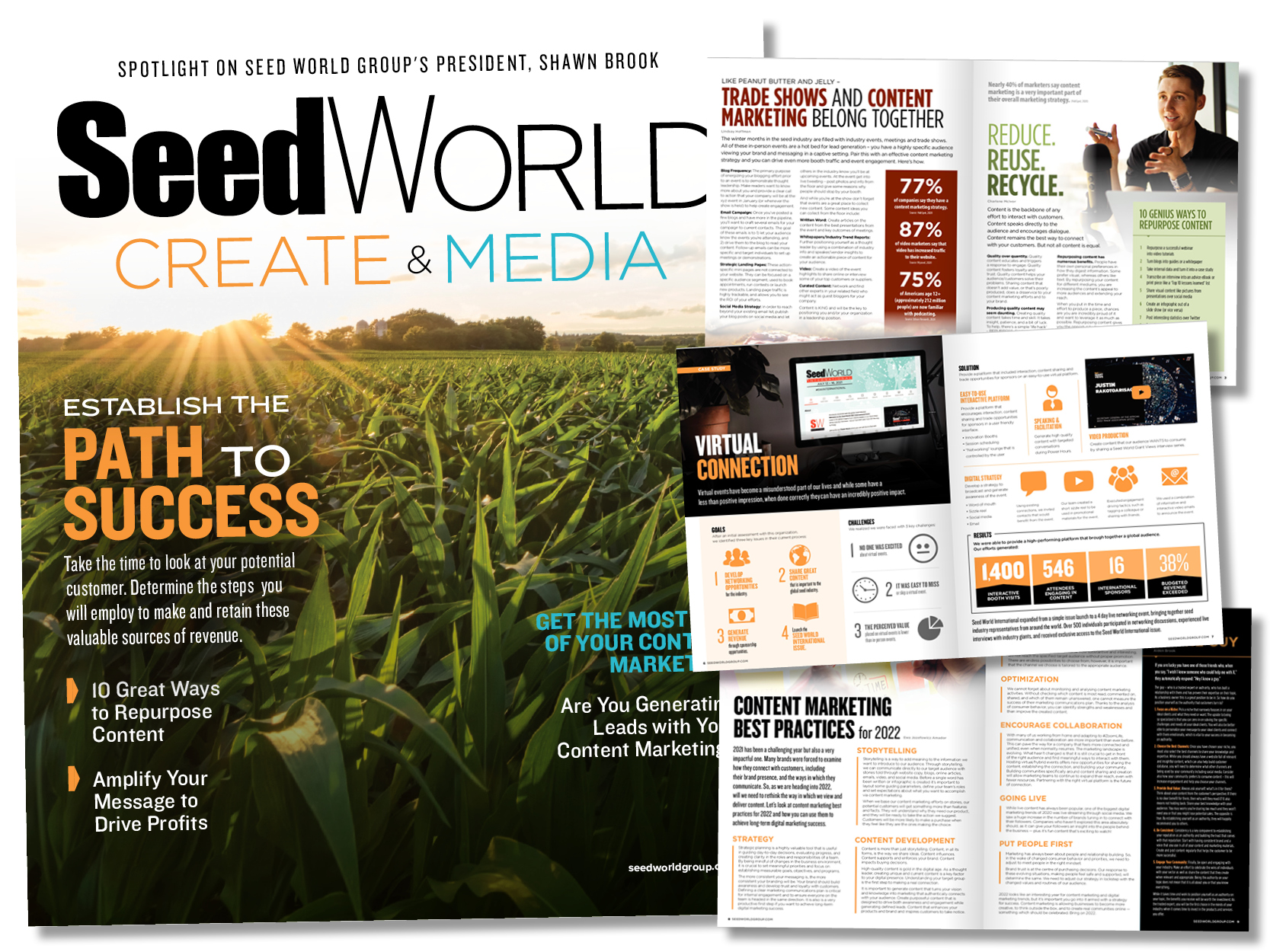 Read our first issue of Seed World CREATE & MEDIA | Seed World Group